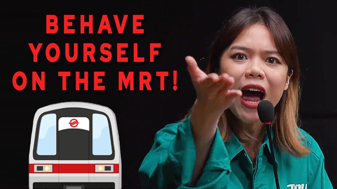 Pam Rants on MRT Behaviour - YouTube