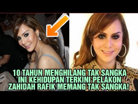 Masih ingat dengan Pelakon Mami Jarum ini ZAHIDAH RAFIK? Terkini ini ...