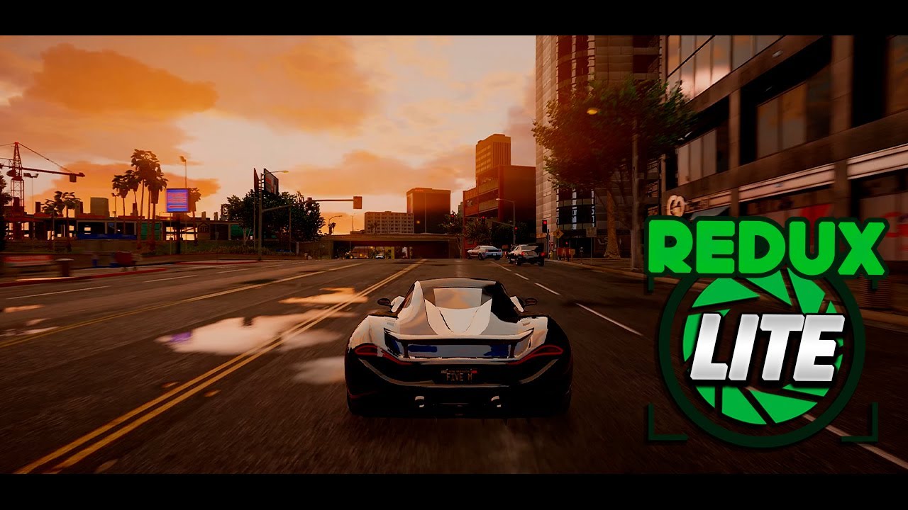 [FIVEM] REDUX LITE | MOD GRÁFICO BONITO E LEVE!! - YouTube