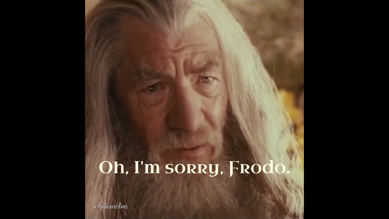 gandalf was delayed - YouTube