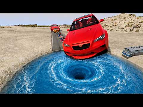 💀 BIG to SMALL CARS vs MONSTER PIT #2 🚛💥 | BeamNG.drive Crash Challenge | Impala BeamNG