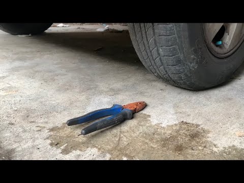 Crushing Things With Car | Running Over Stuff With a Car Best ...