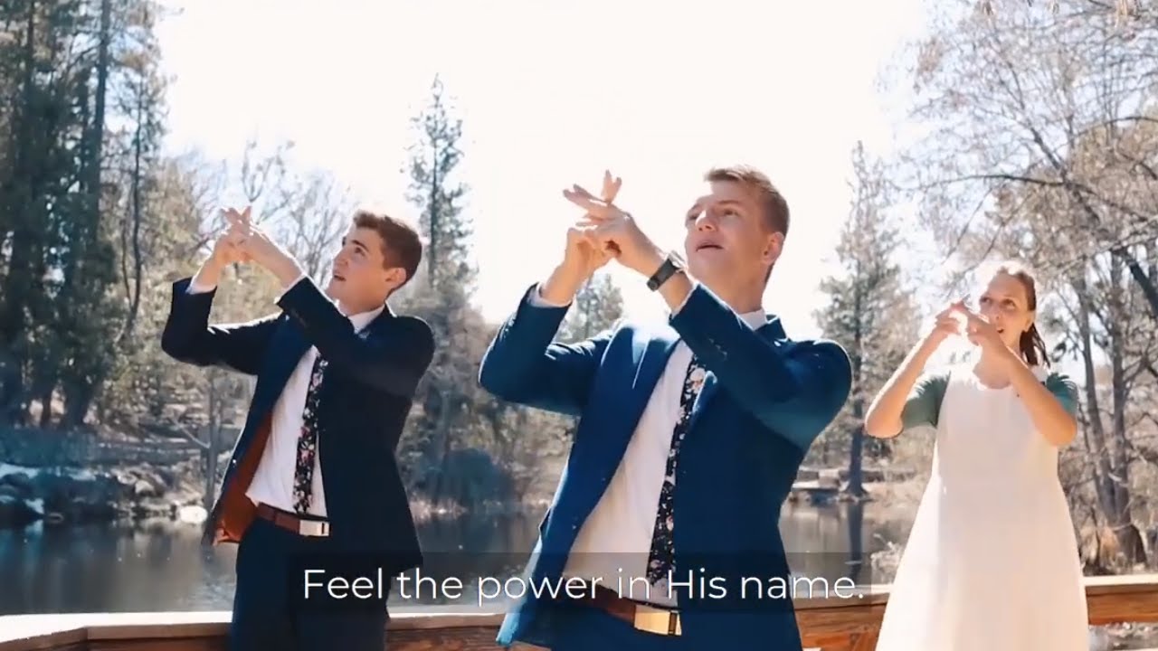 ASL Missionaries in Riverside California USA Share Powerful Message "HE ...