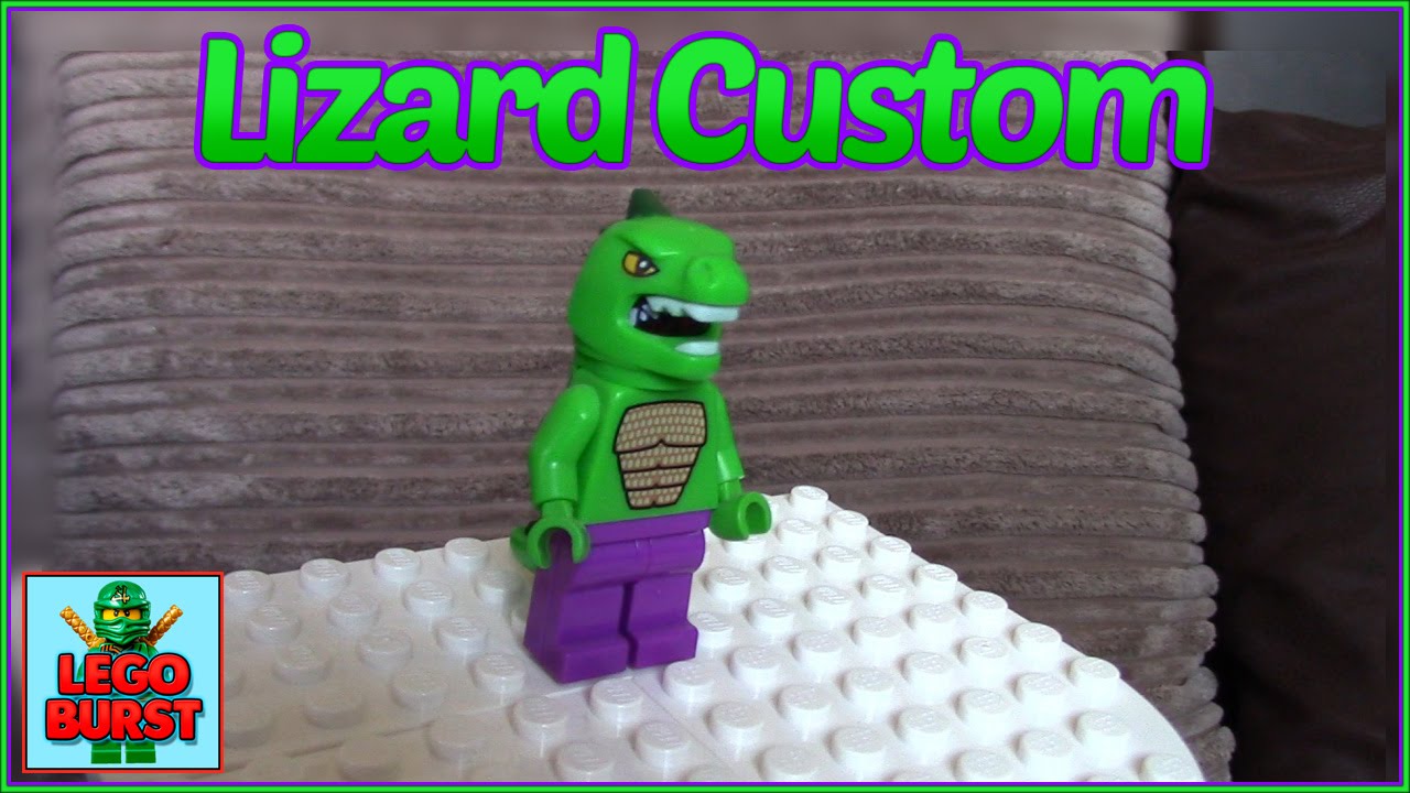 Lizard (Curtis Connors) Custom | LEGO Burst - YouTube