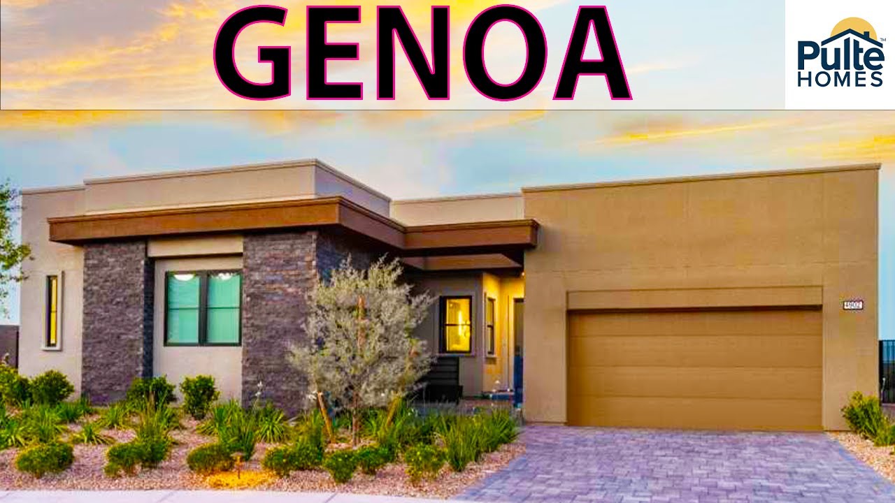 Genoa Plan by Pulte Homes - Incline at Ascension - New Luxury Homes for Sale in Summerlin - YouTube