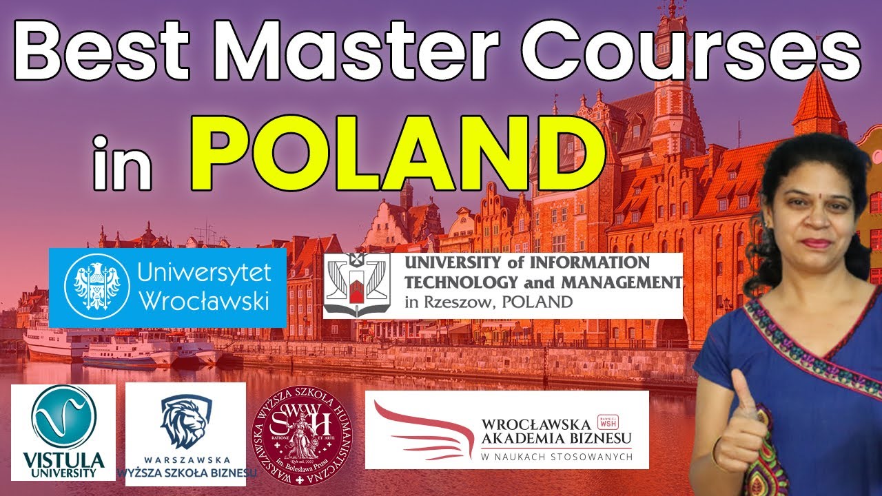 Best Master's Degrees Courses in POLAND | No IELTS | Study in Europe | EduSolution Overseas ...