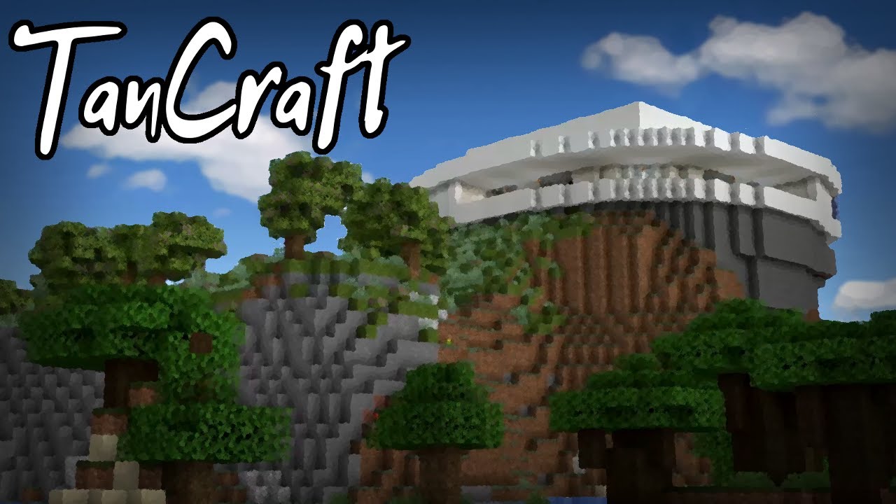 Tour of my house on the TanCraft SMP server! Minecraft! - YouTube