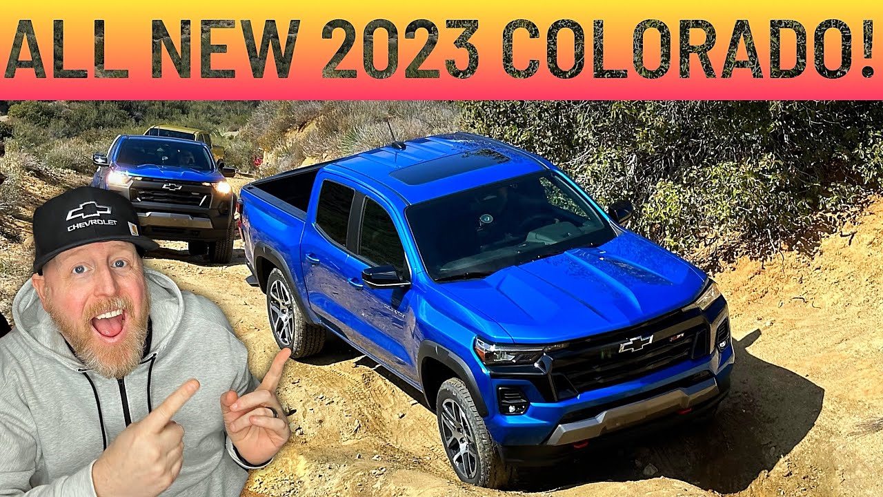 FIRST DRIVE IMPRESSIONS of the ALL NEW 2023 Chevrolet Colorado! - YouTube