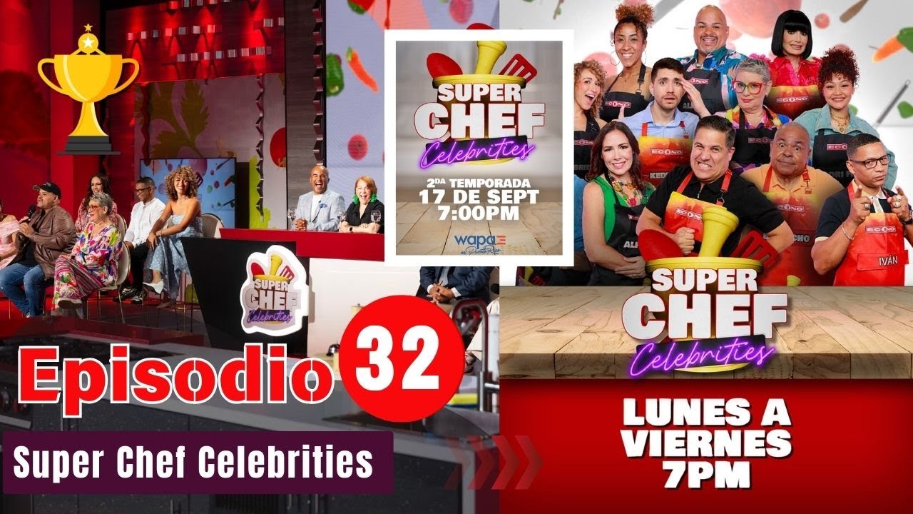 🔴 Super chef celebrities En Vivo Hoy Jueves, 31 de octubre de 2024 ...