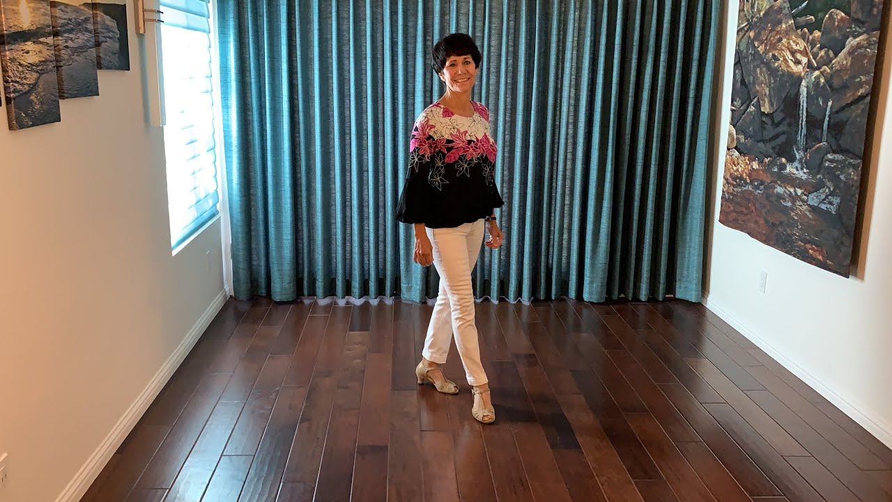 Knee Deep line dance demonstration and tutorial by Stephie - YouTube