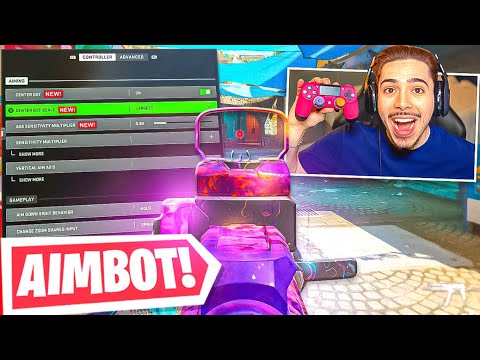 NEW CONTROLLER Settings make AIM ASSIST like AIMBOT! 🎮 (Modern Warfare ...
