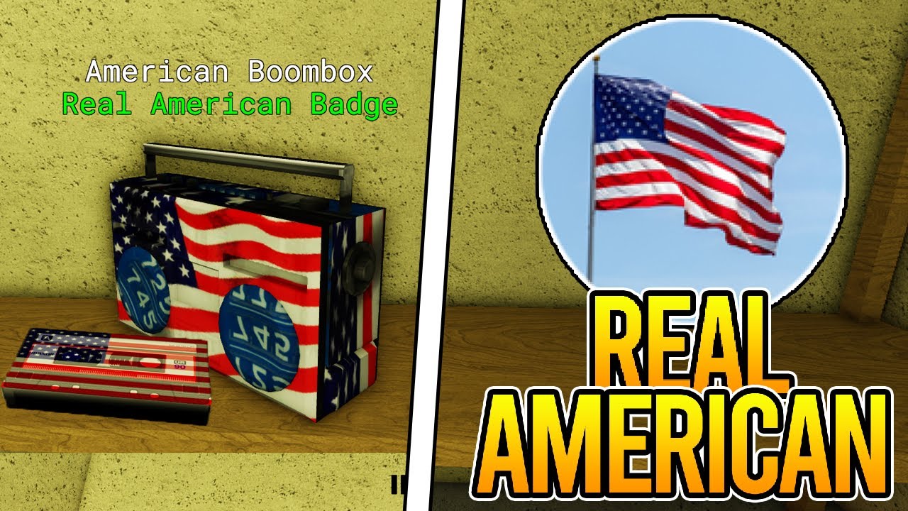 [Office Simulator] Real American Badge tutorial in Roblox! - YouTube
