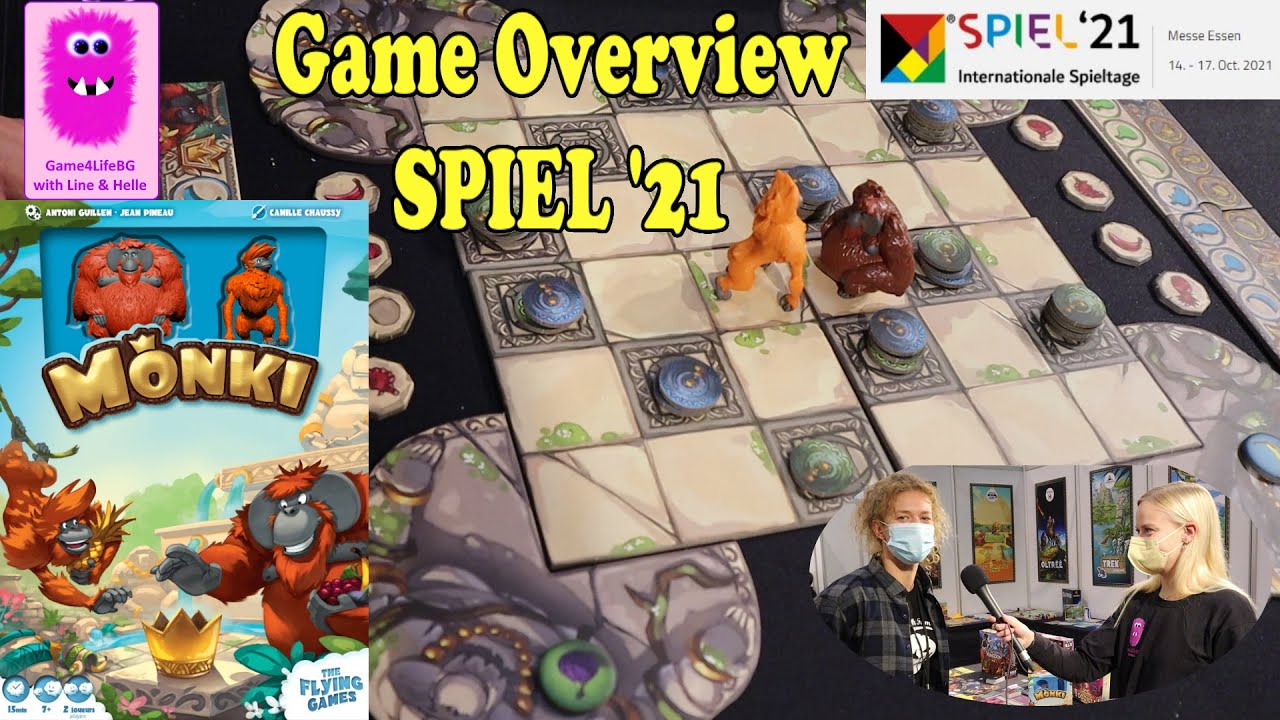Monki, Game Overview at Essen SPIEL '21 - YouTube