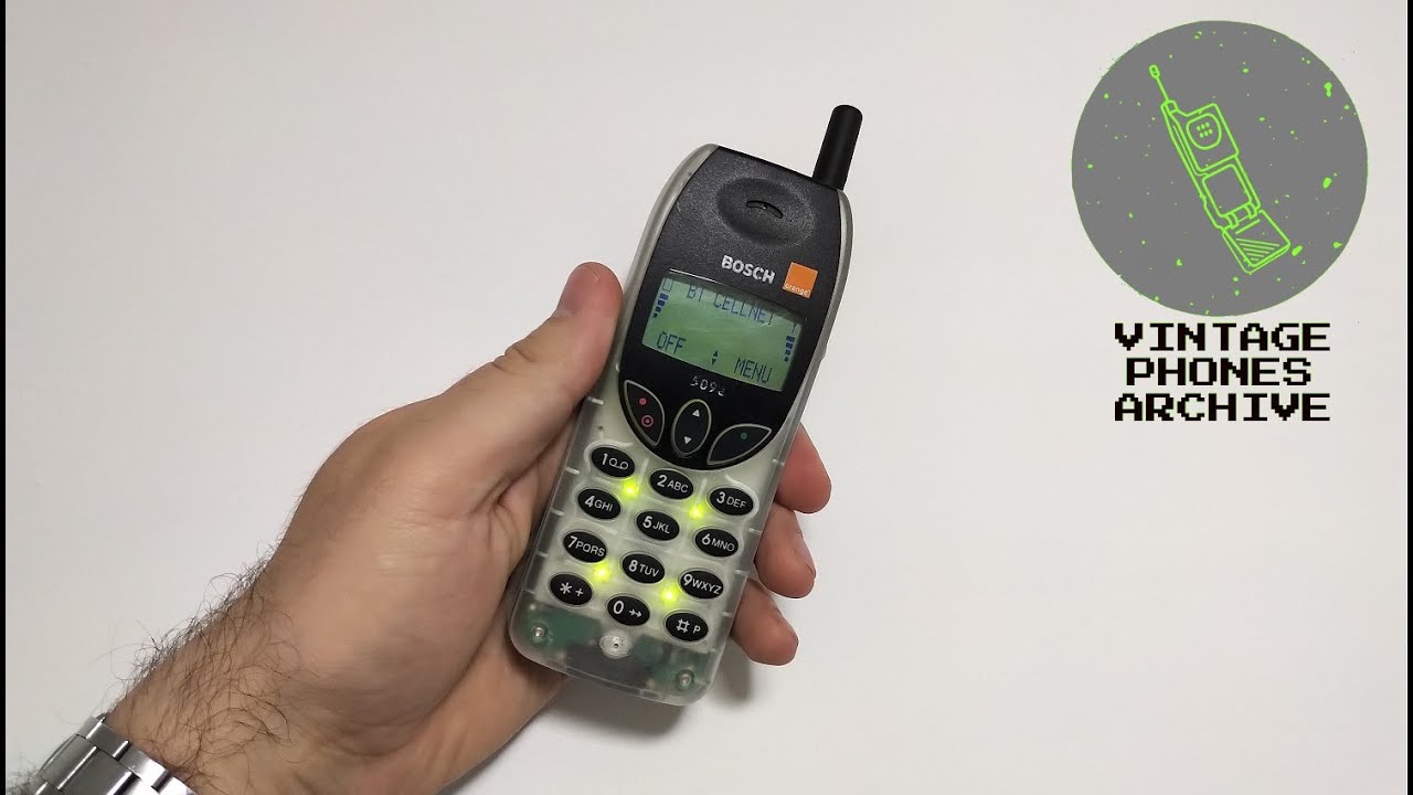 Bosch 509 vintage Mobile phone menu browse, ringtones, games ...