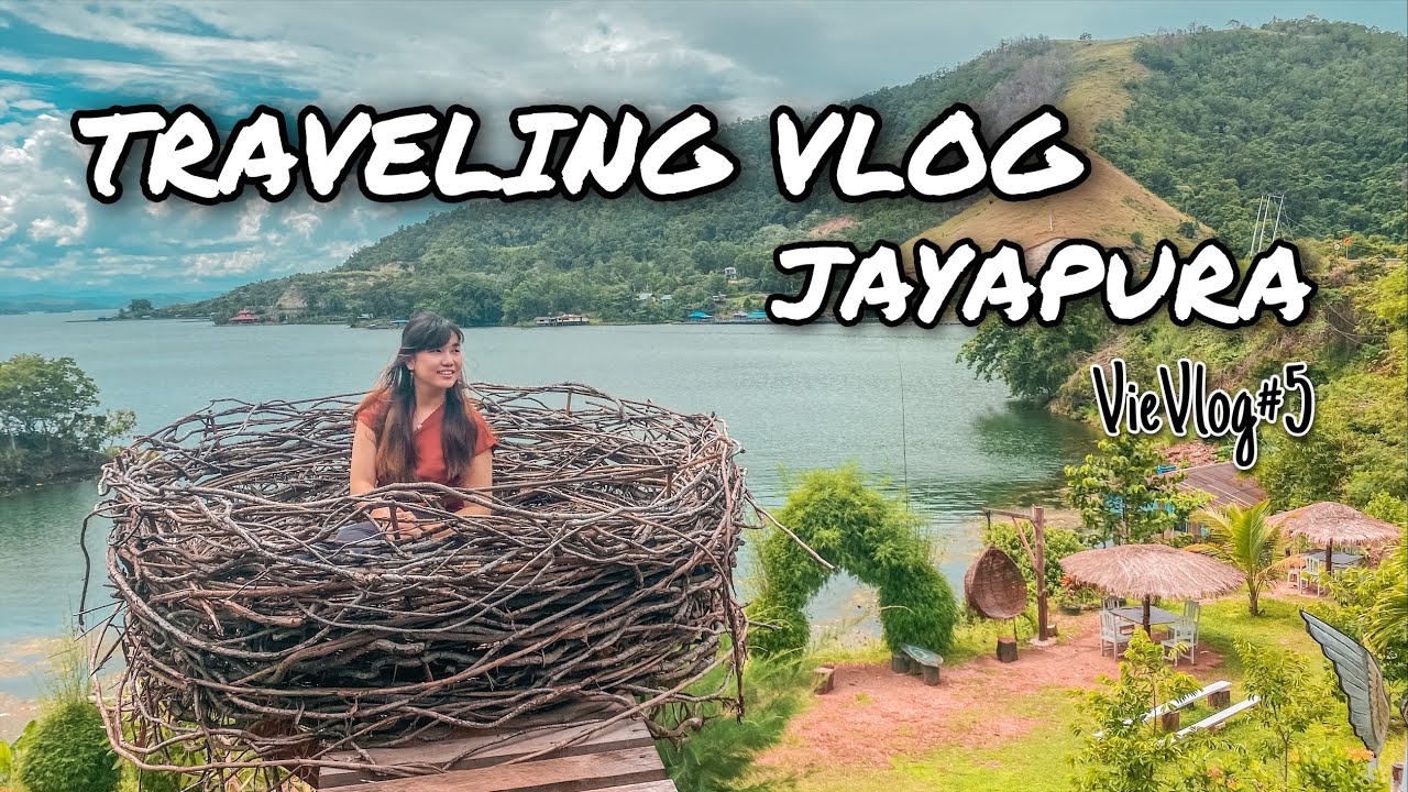 VieVLOG#5 JAYAPURA | Sentani Lake Sunset!! menikmati keindahan Danau ...