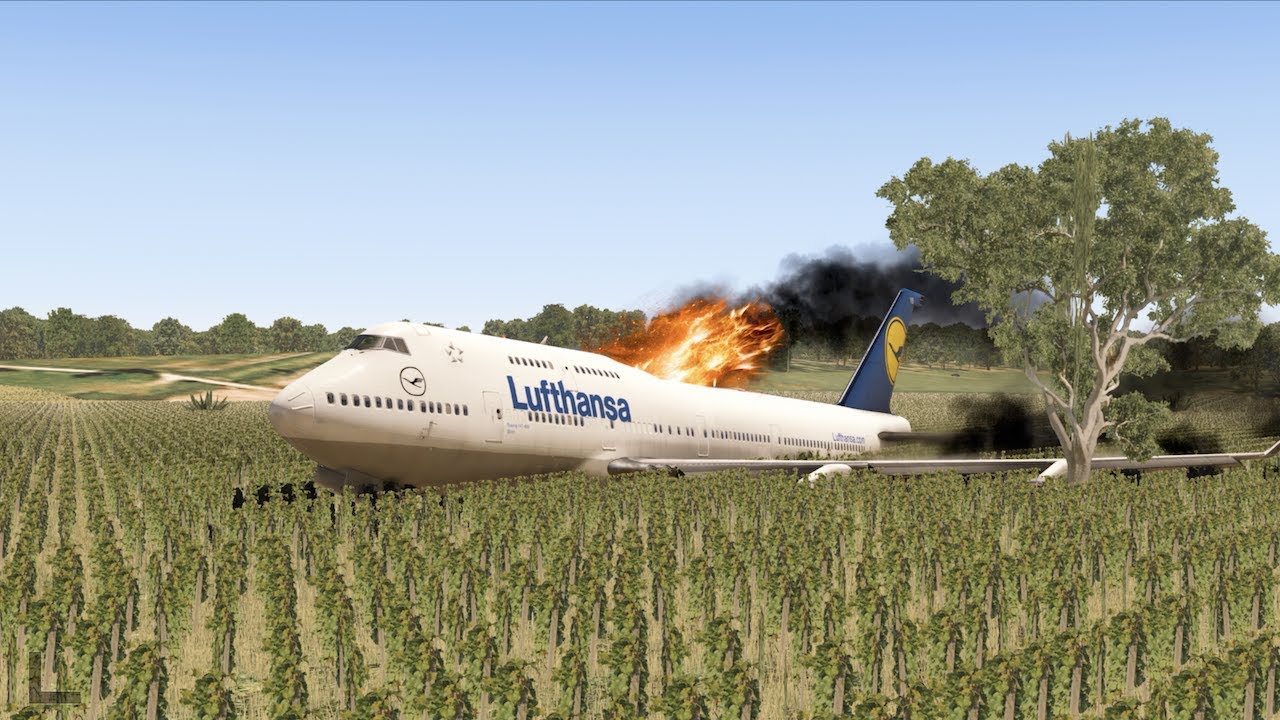 Plane Crashes On A FARMING FIELD - X-Plane 11 - YouTube
