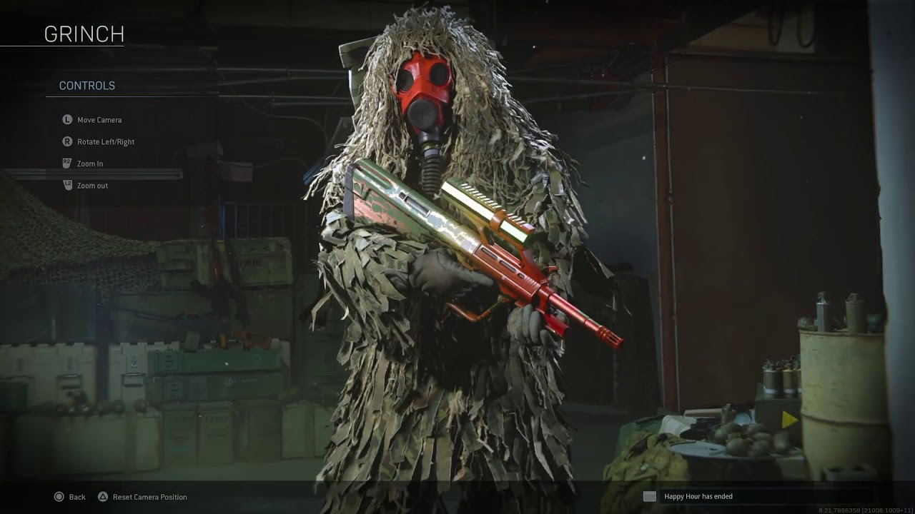 Call of Duty®: Modern Warfare® Bog Demon Grinch skin - YouTube