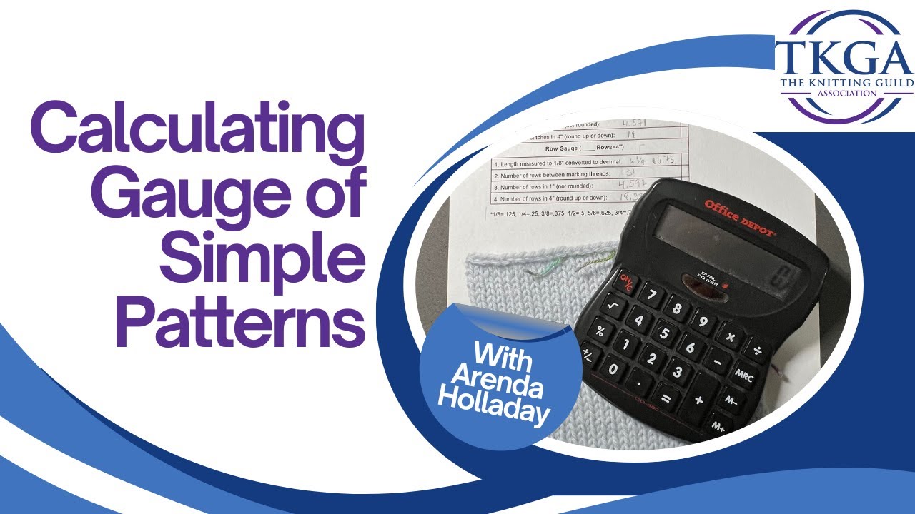 Gauge Part 7: Calculating Gauge of Simple Patterns - YouTube