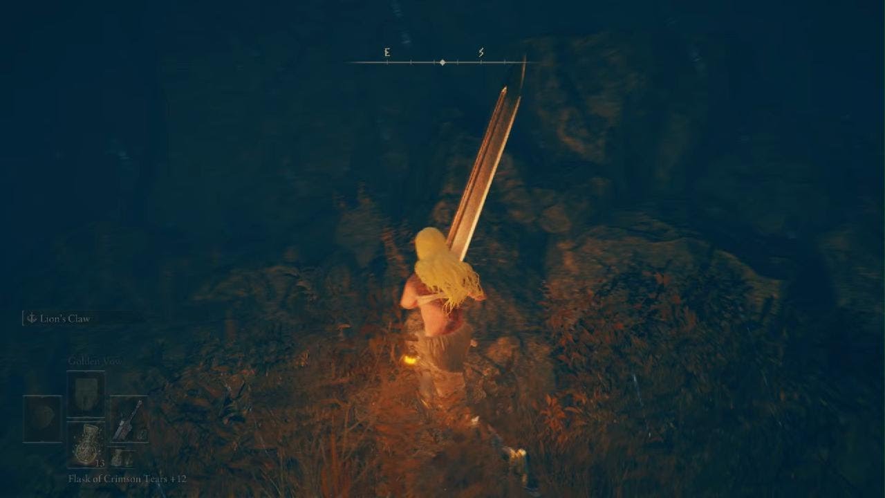 ELDEN RING dlc - Castle Front to Ellac River Cave site of grace - YouTube