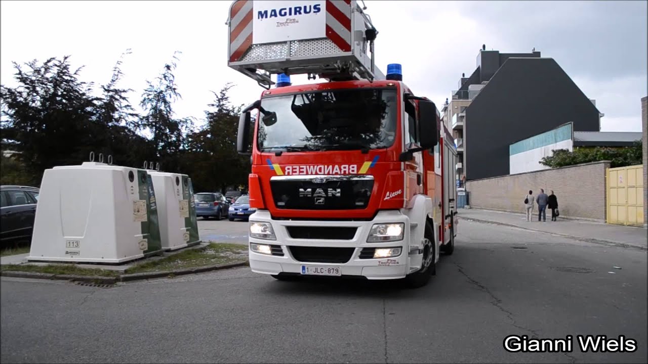 Brandweer Lokeren Magirus Multistar 2 - YouTube