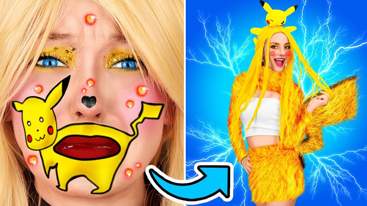 Nerd Became a Pikachu Is In Real Life! Testing Pikachu Gadgets ...