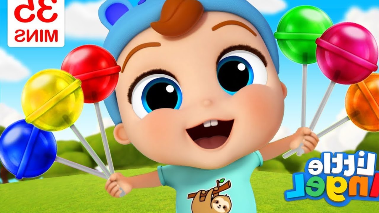Lollipop Song + More Little Angel Kids Songs & Nursery Rhymes | Funny ...