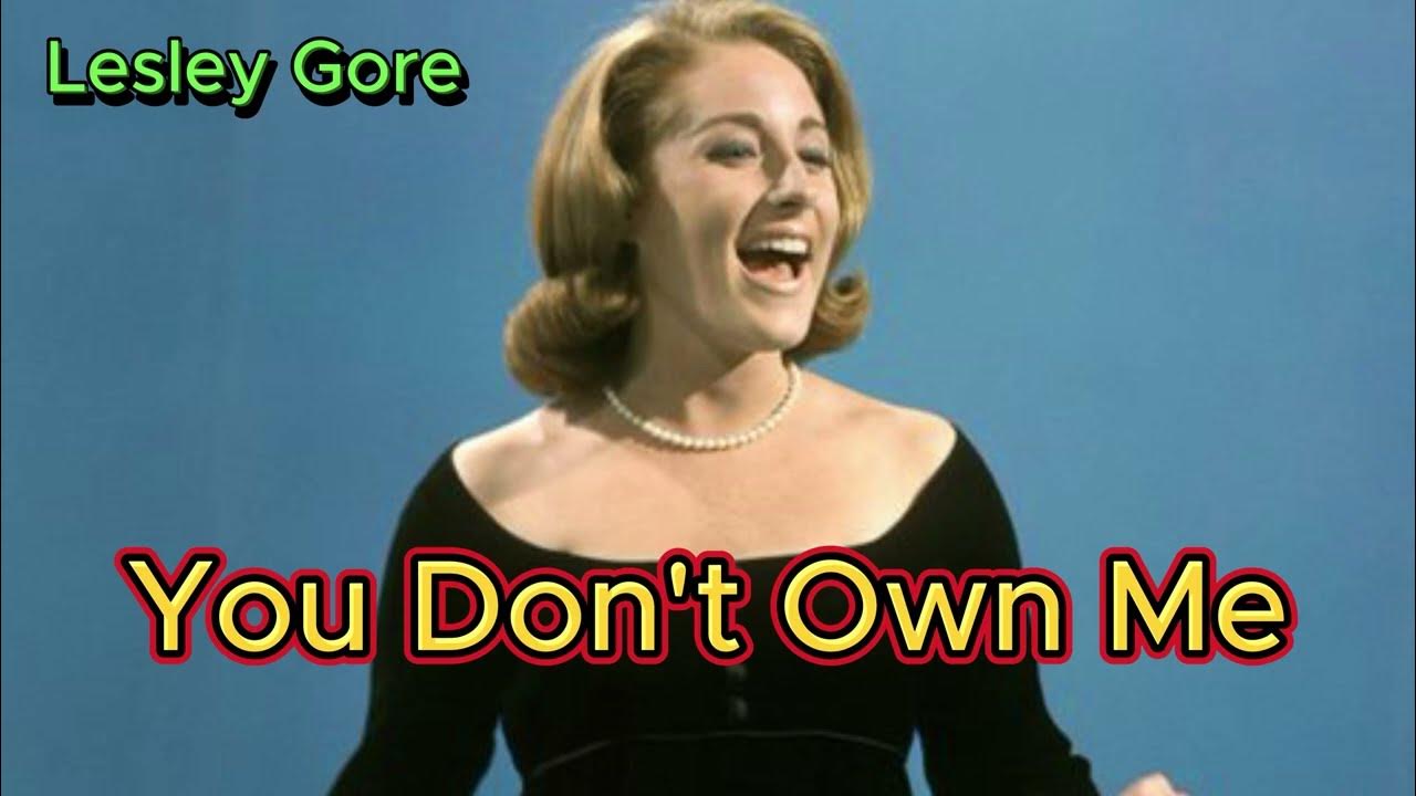 You Don't Own Me - Lesley Gore (with lyrics and photos) - YouTube