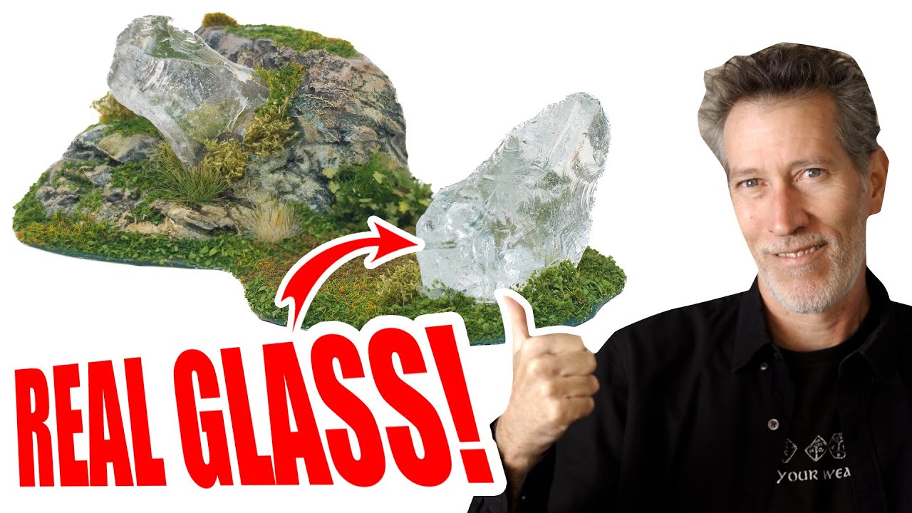 Make Magical Tabletop Terrain With Real Glass! [Ep. 12] - YouTube