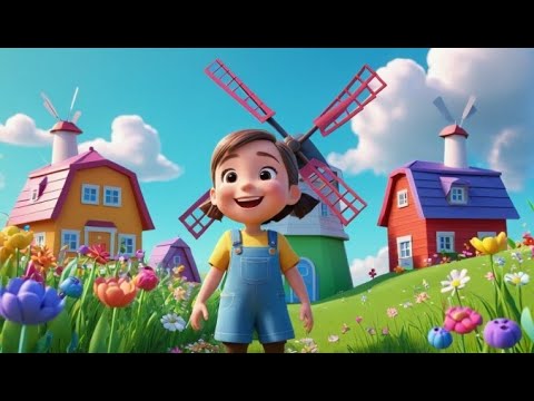 The Crying Windmill Missed the Breeze | Nursery Rhymes for Kids & Baby ...