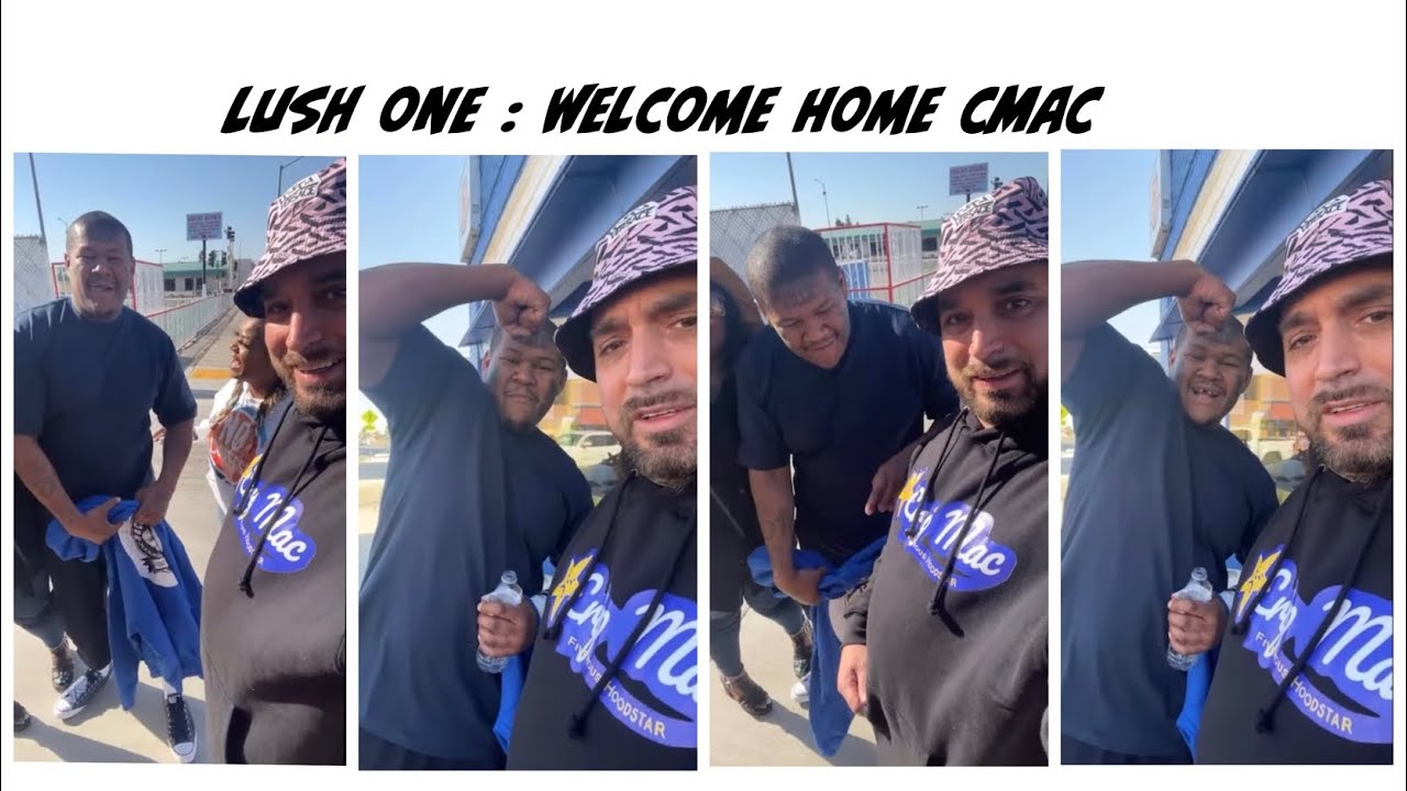 EXCLUSIVE: Lush One Welcomes Cmac Back Home ! Exclusive interview coming later on Lush World ...