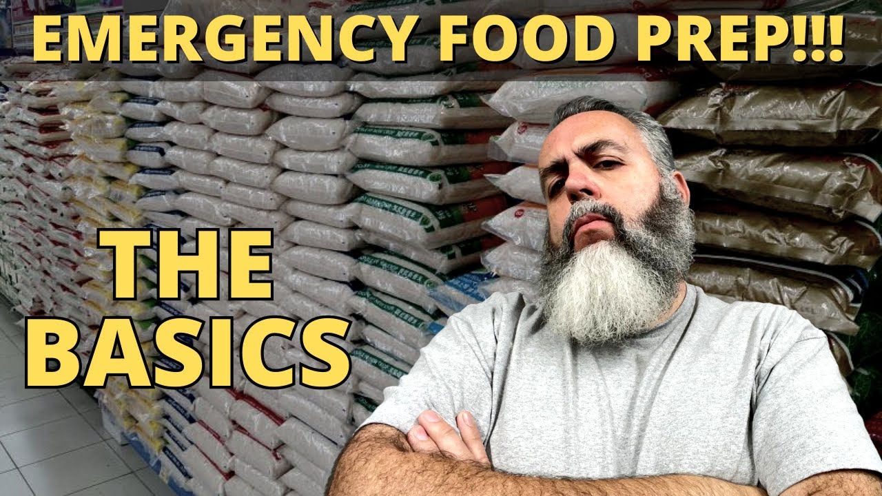 It is TIME to be PREPARED!!! EMERGENCY FOOD PREP VIDEO!!! - YouTube
