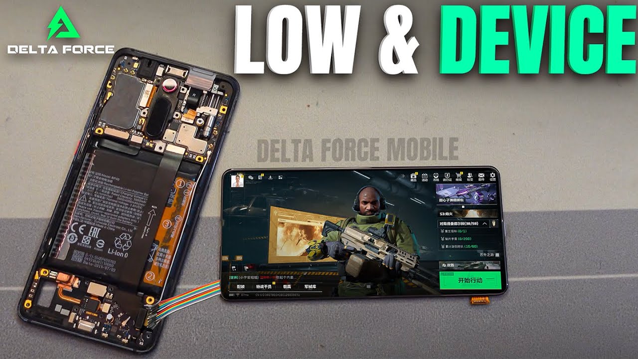 I Played Delta Force Mobile on My Dad's Phone! 💀 - YouTube
