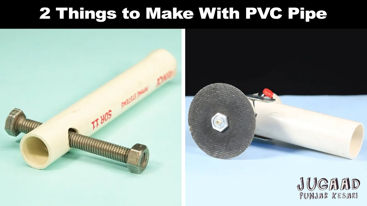 2 Things to Make With PVC Pipe - YouTube