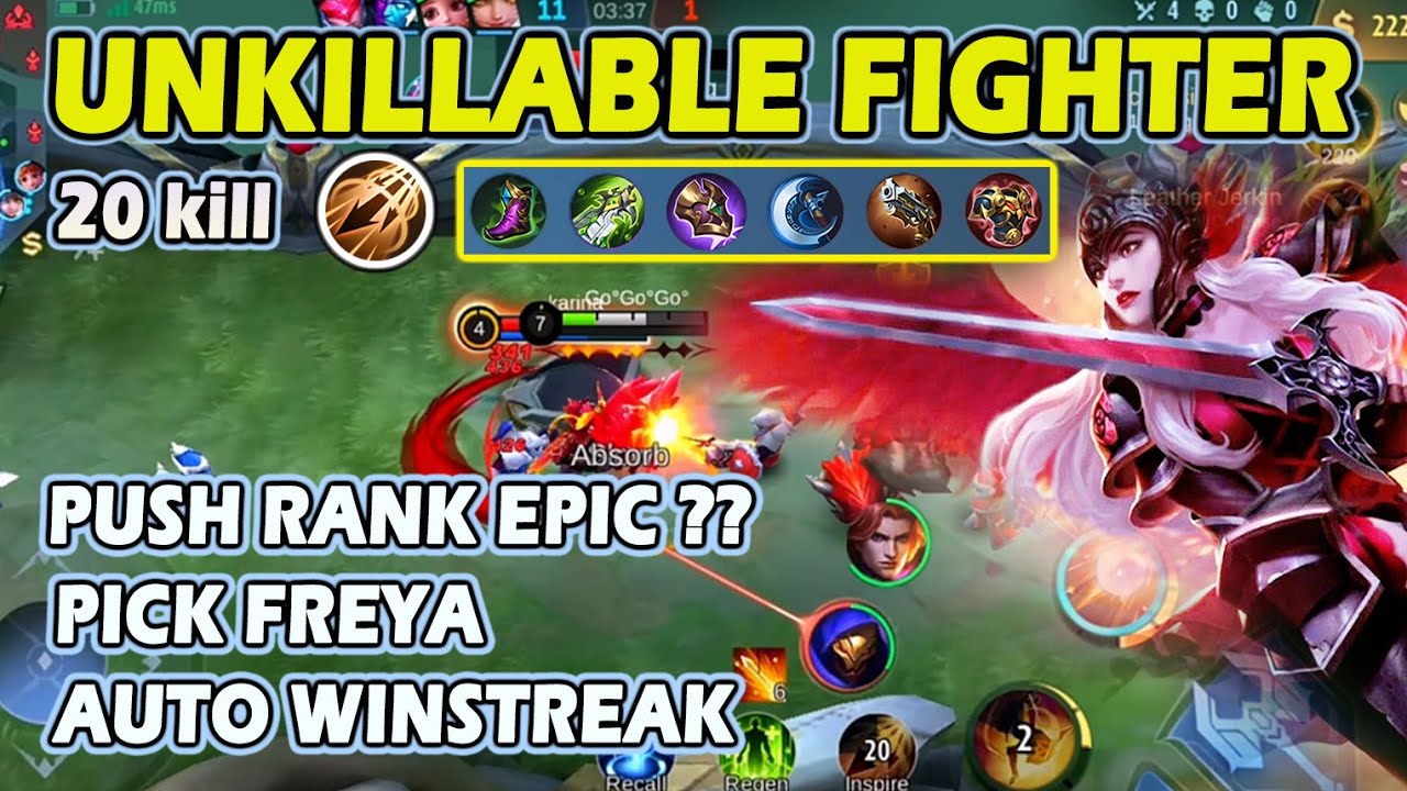Unkillable Fighter ‼️ Freya Revamp ‼️ Freya Best Build 2023 ‼️ Freya ...