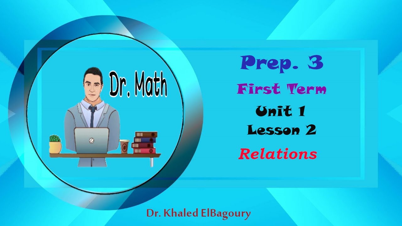 Mathematics for Prep 3 Relation - YouTube