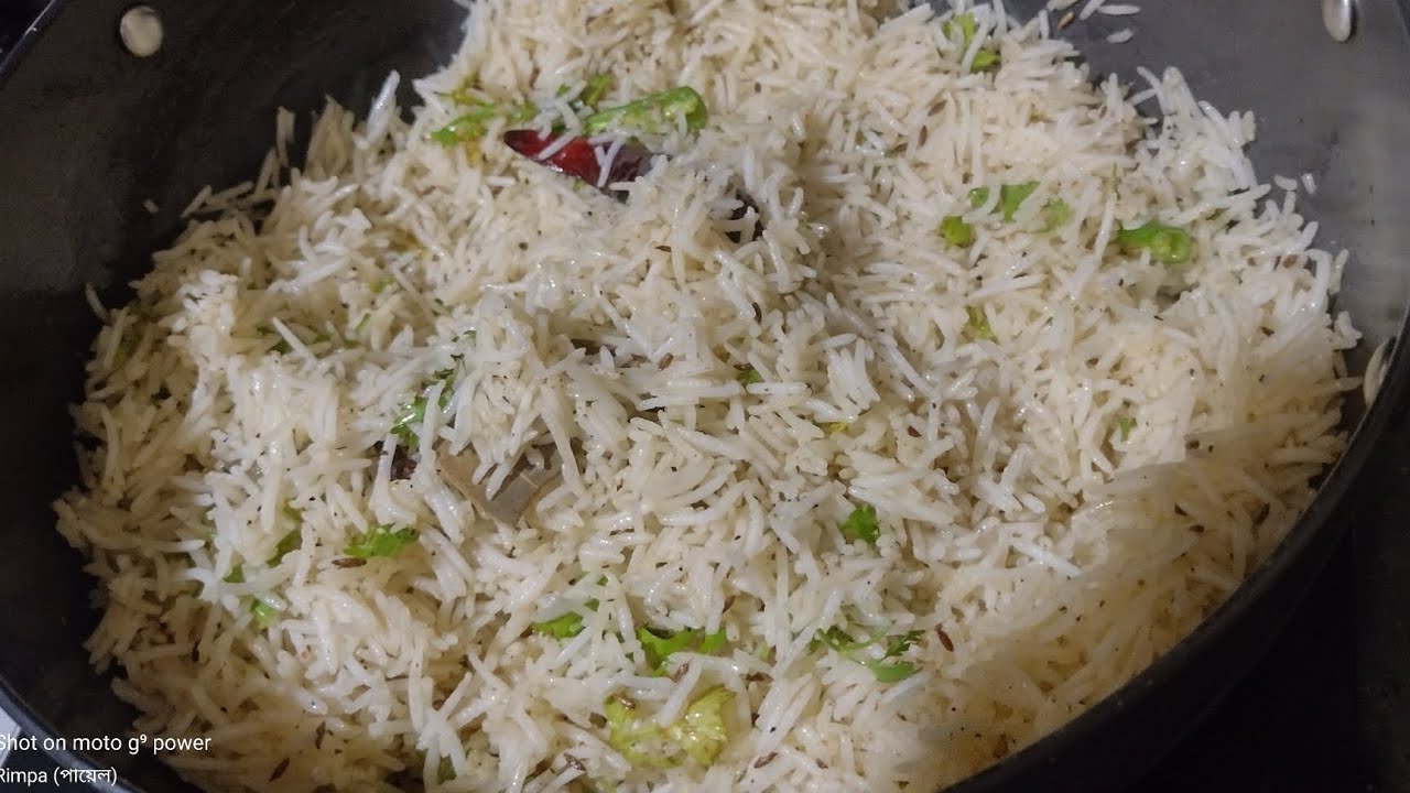How To Make Jeera Fried Rice||জিরা রাইস রেসিপি - YouTube