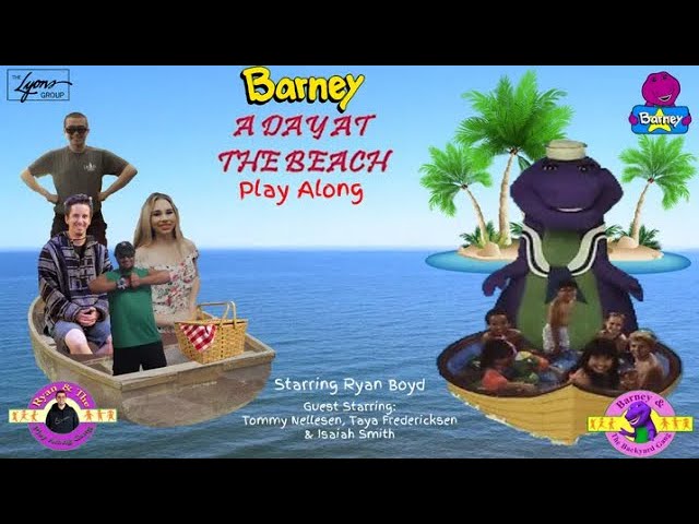Barney And The Backyard Gang A Day At The Beach Doll From A CT Video