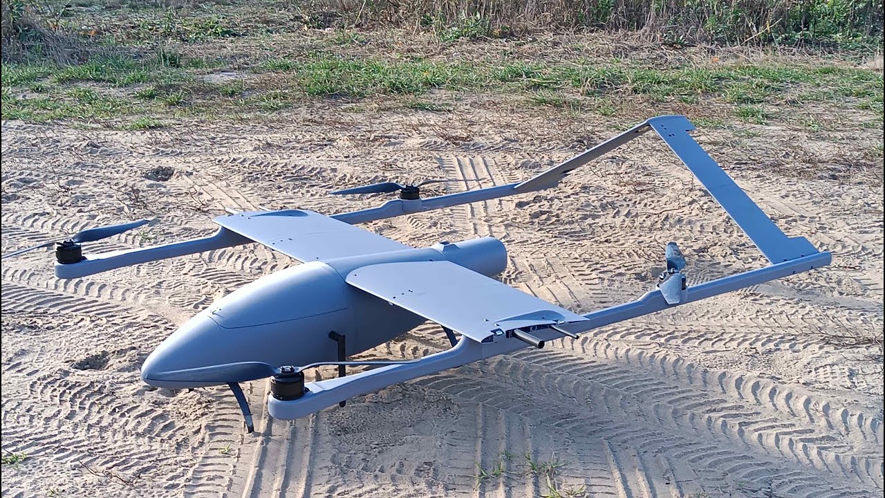 RAVEN-V3 Fully 3D printed long range VTOL #3dprinteddrone #3dprinting # ...