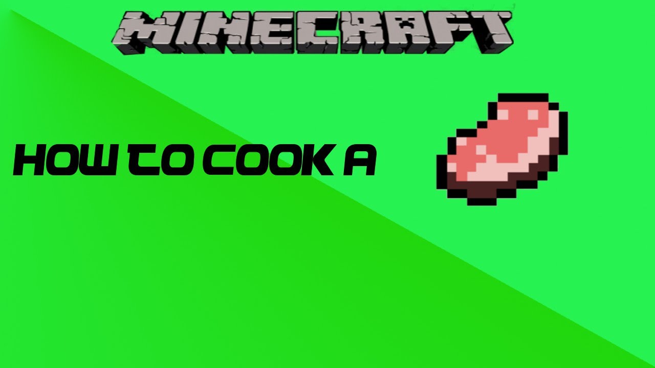 Minecraft How To Cook A PorkShop - YouTube