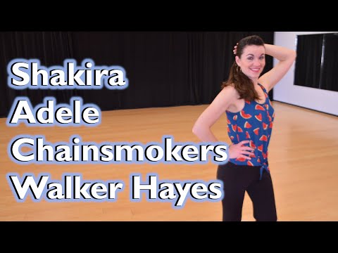 DANCE WORKOUT WITH AWESOME MUSIC! | Ballroom Bootcamp with Hilary | Adele, Chainsmokers, & more!
