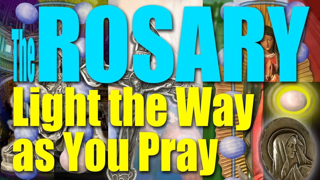 A virtual Rosary that allows you to focus on prayer as the beads lead ...