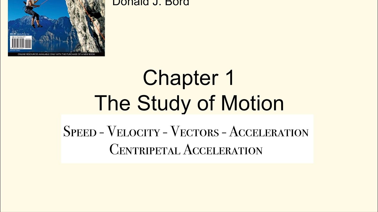 Physics Chapter 1/2 - [ Speed - Velocity - Acceleration ] - YouTube