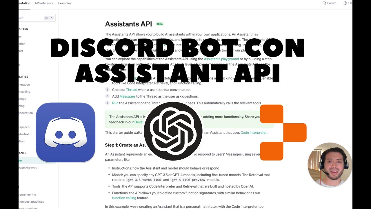 Crea Un Discord Bot Con Assistant Api De Openai Deploy En Replit馃馃挕 2608