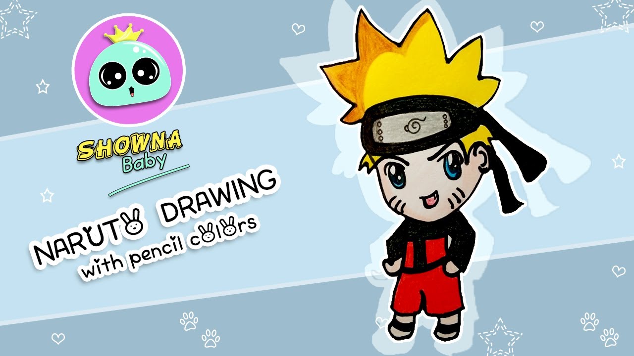 Naruto drawing for kids | Naruto drawing step by step | - YouTube