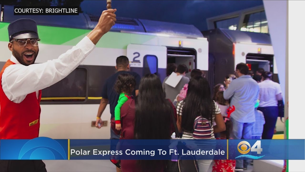 Brightline's "Polar Express" Offers Magical Holiday Journey - YouTube