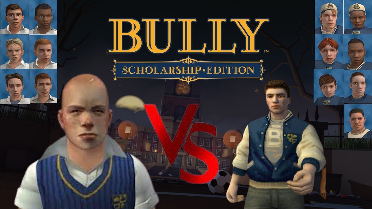 Bully SE: Jimmy Hopkins ( Player Style ) & Bullies ( No Russell ) VS ...