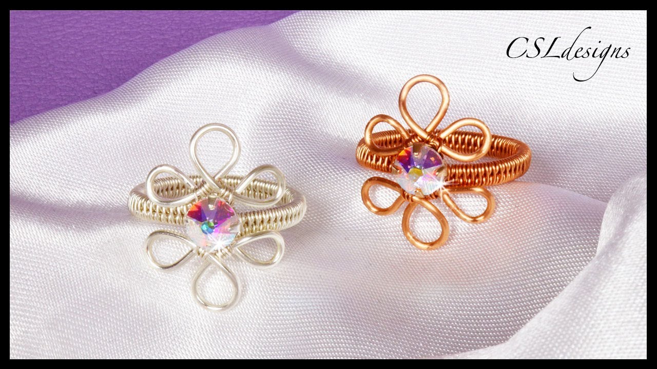 Wirework wedding ring - YouTube