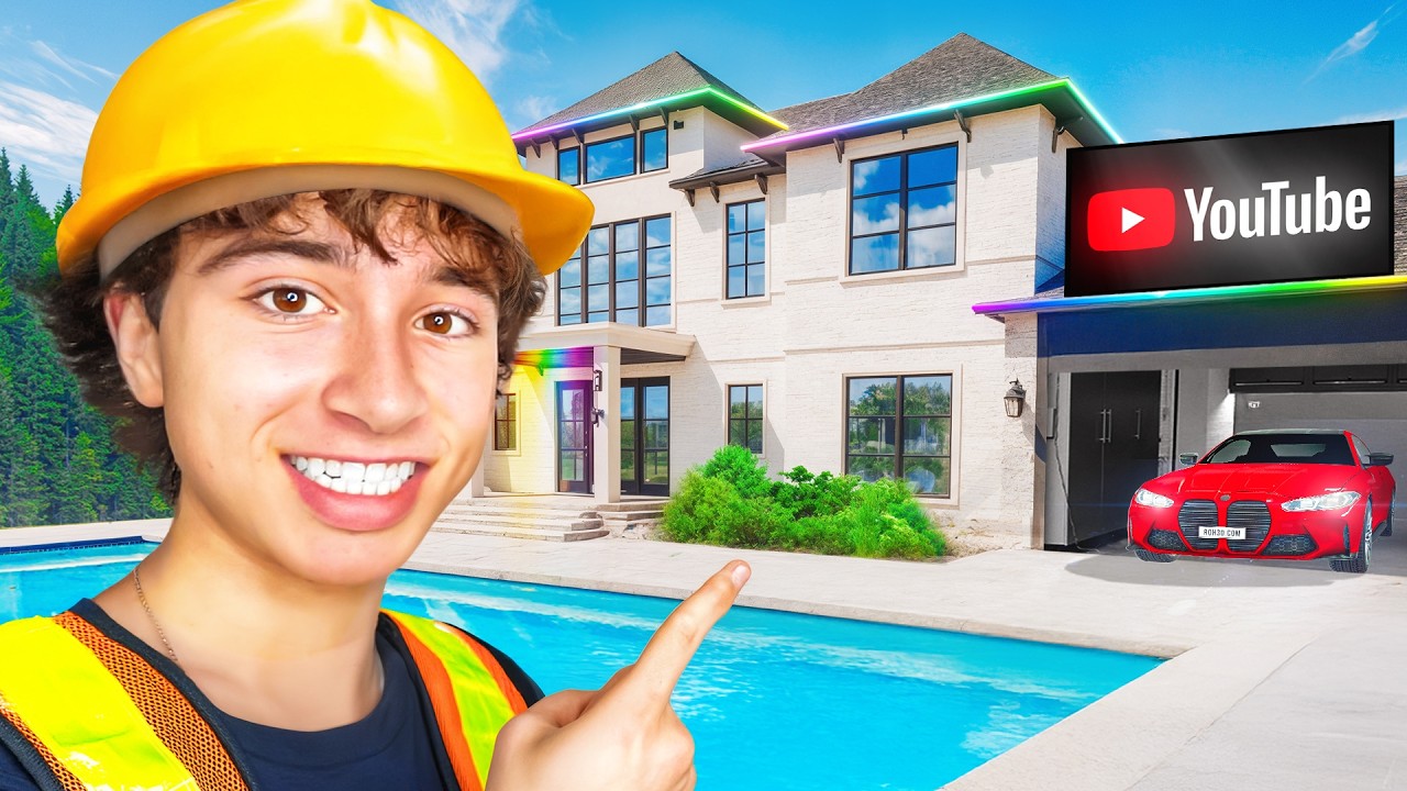 Building my DREAM House at 18 Years Old! - YouTube