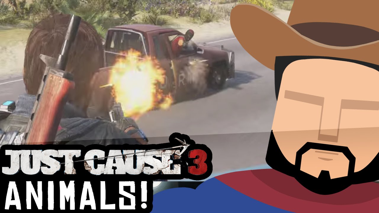 Just Cause 3 - Animals Confirmed! (Just Cause 3 Gameplay/Show ...