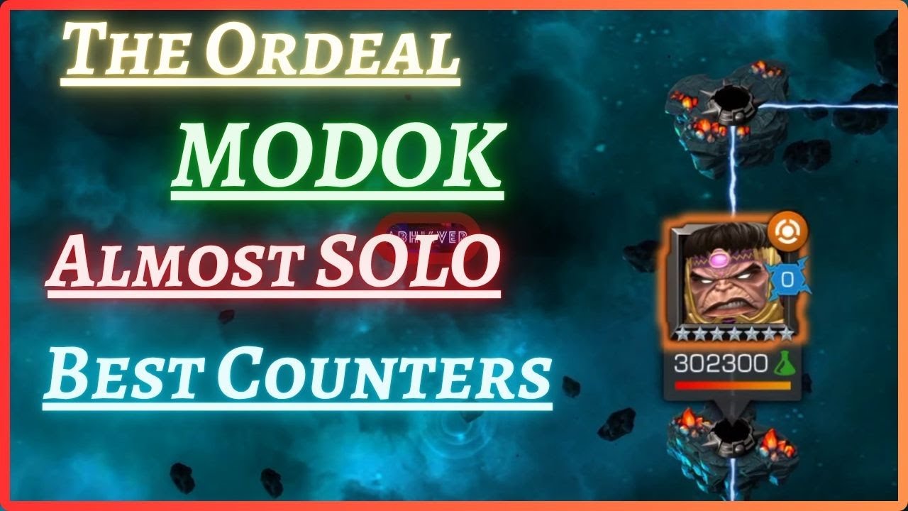 Best Counters for MODOK | The Ordeal | MCOC | - YouTube